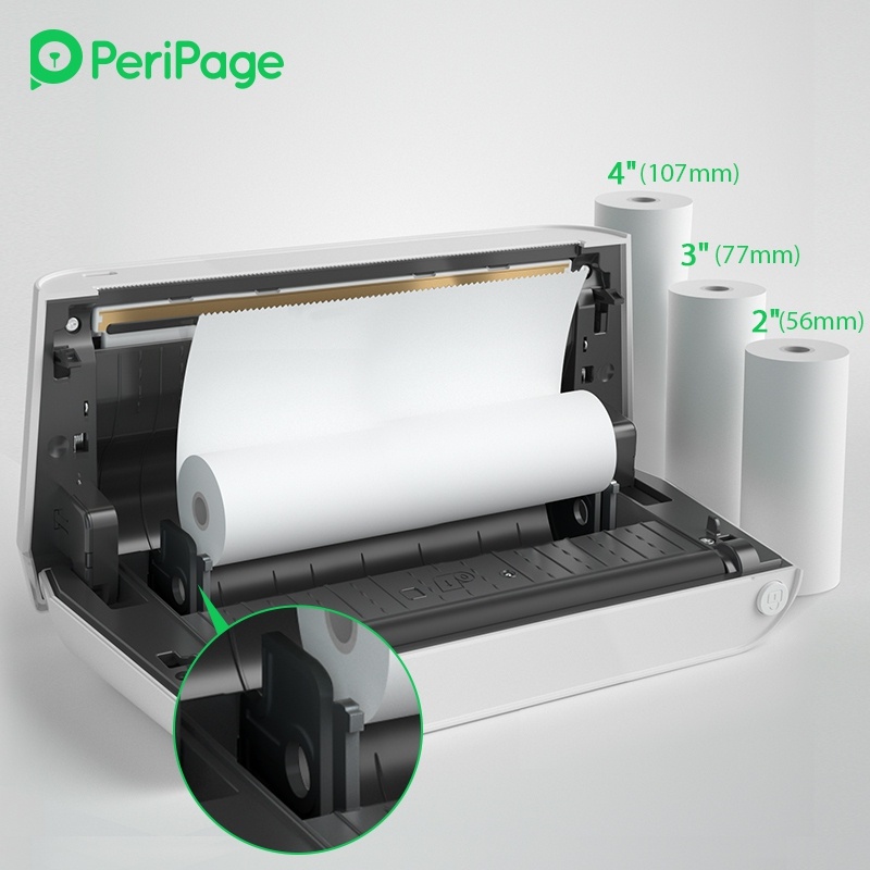 Peripage A9 Peripage A9 Max เครื่องปริ้นพกพา เครื่องปริ้นไร้หมึก Peripage x Paperang เครื่องปริ ...