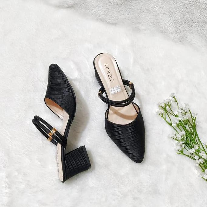 รองเท้าส้นสูงเปิดนิ้วเท้ารองเท้าแฟชั่นสําหรับผู้หญิง BG053 452 ...