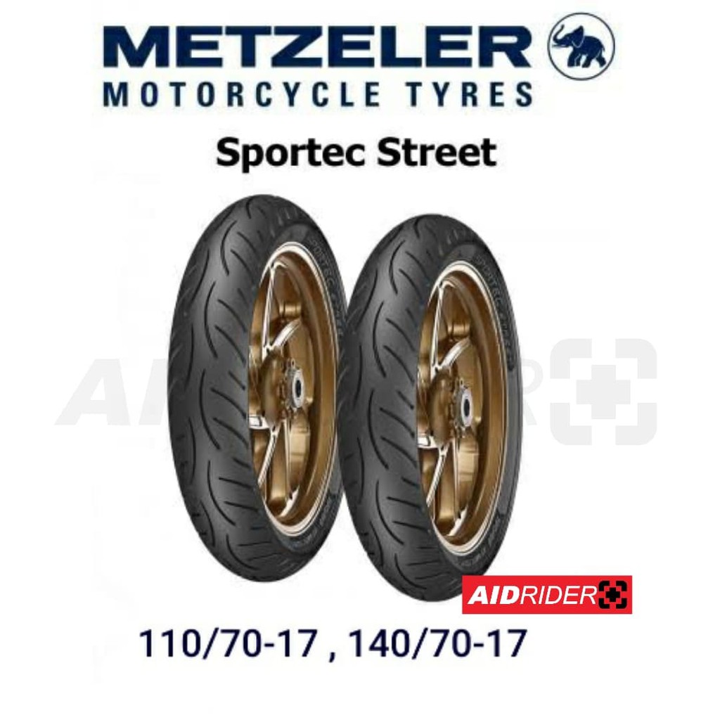 11070-17 14070-17 ยางนอก Metzeler รุ่น Sportec Street 11070-17 14070-17 ...