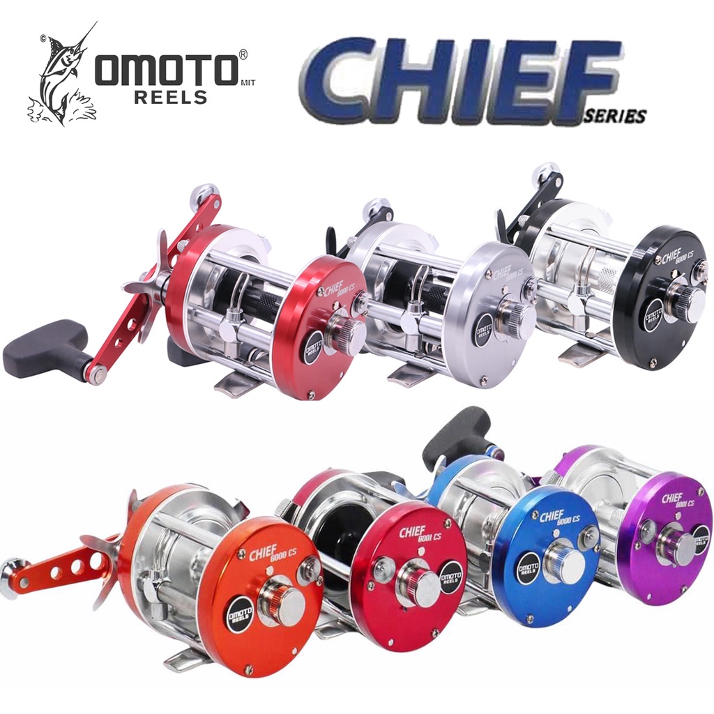 รอกเบท OMOTO CHIEF 6000CS 6001CS ล็อตใหม่โล่ด้านข้างสีดำ - biu4fku7z4 ...