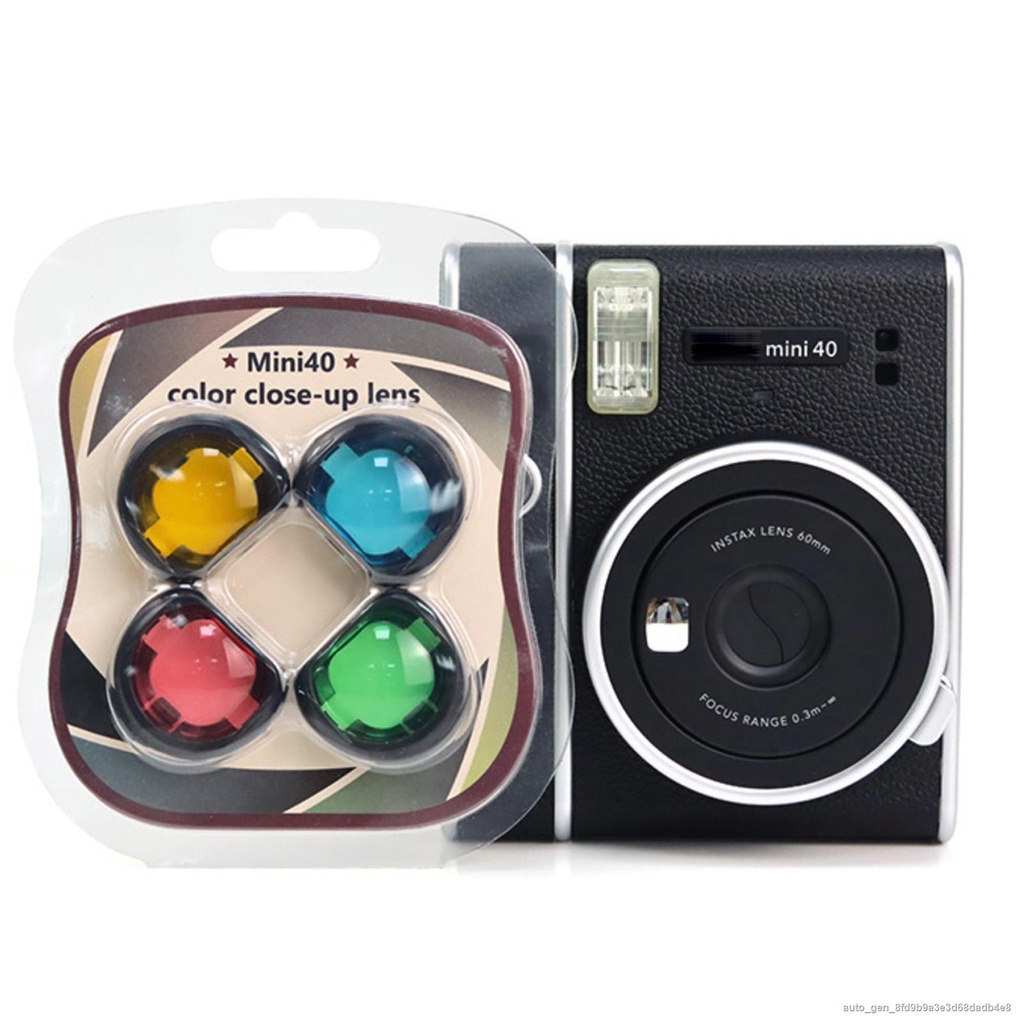 Mini 40 Camera Colorful Camcorder Cute Close-up Colored Lens Filter Set ...