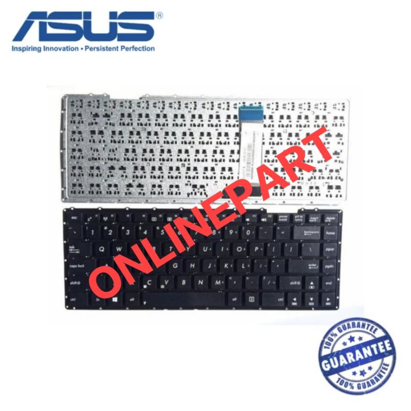 คีย์บอร์ดแล็ปท็อป สําหรับ Asus X451 A456U X454Y X453 A455L ซ็อกเก็ตสั้น ...