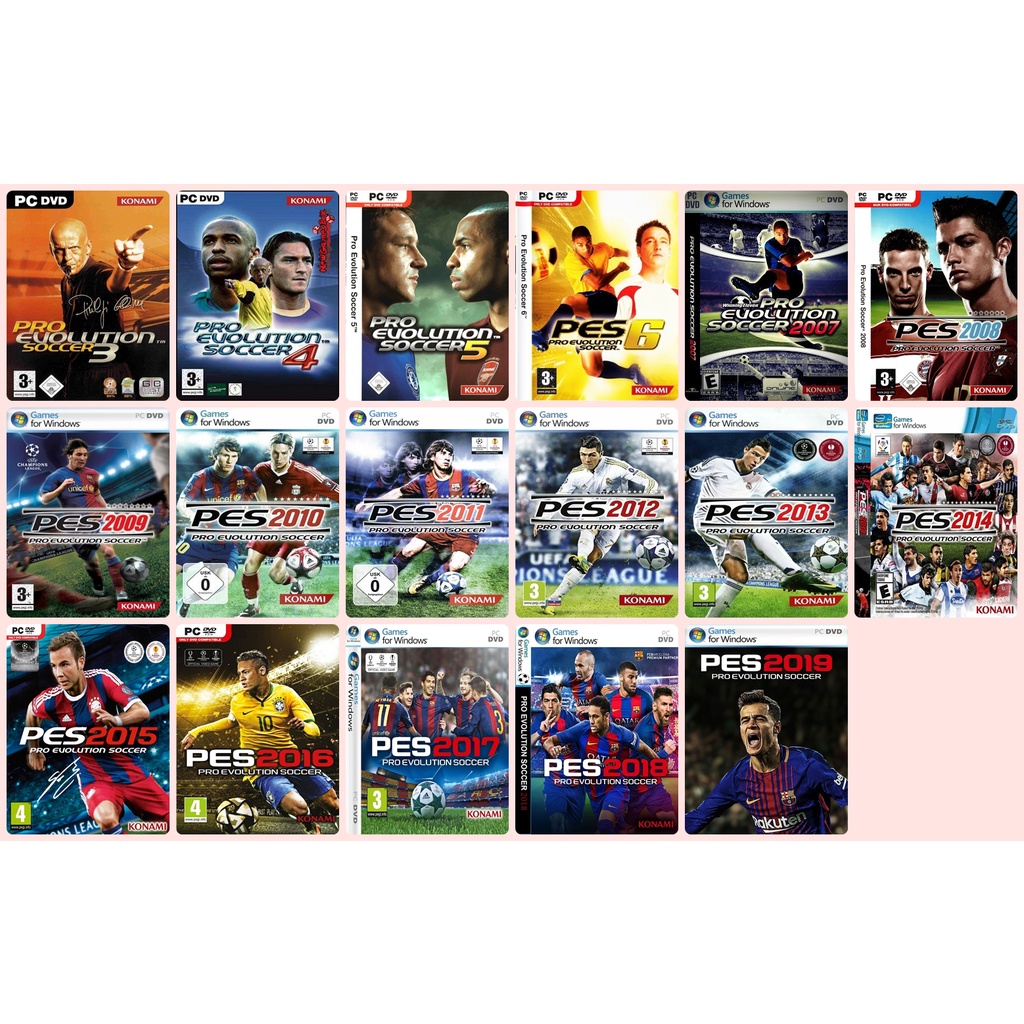 Pro evolution soccer 3 -2019 PC เกมคอมพิวเตอร์ PES 3 -19 | Shopee Thailand