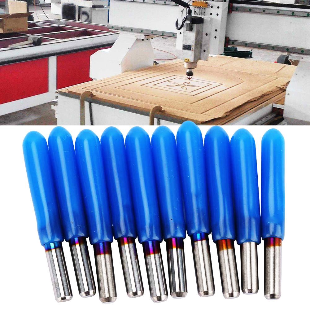 End Bit 1 10pcs Tungsten CNC Coating Cutting Edge Shank 5mm 1/8 ...