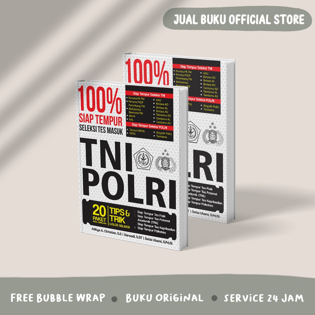หนังสือตํารวจ TNI Test Book - 100 Success ในการตํารวจ TNI - jualbuku.th ...