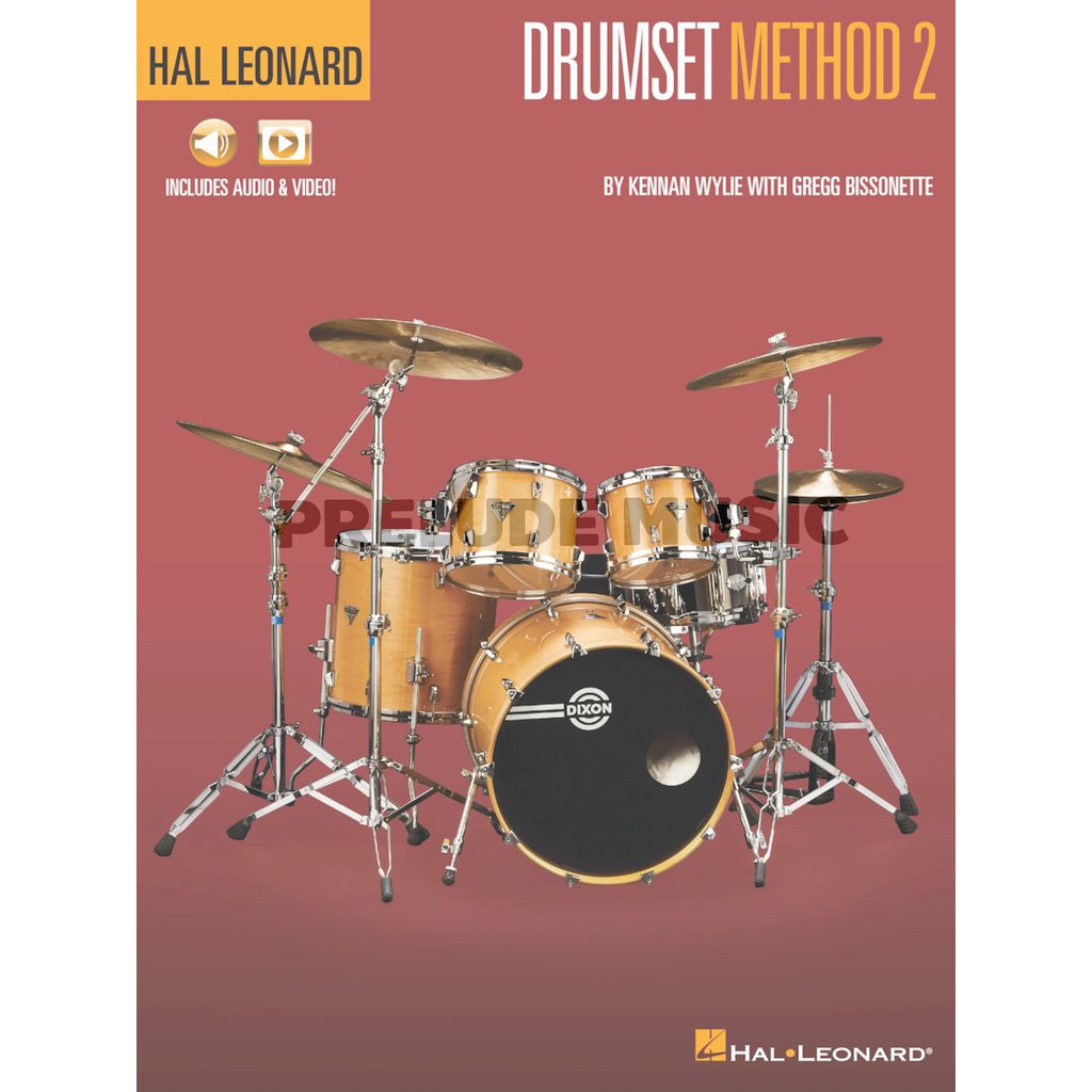 (โค้ดINCSM2Lลด70฿) (Drums) HAL LEONARD DRUMSET METHOD – BOOK 2 ...