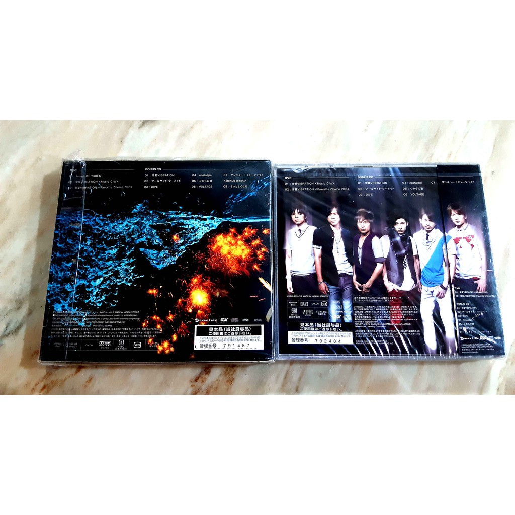 แผ่น CD DVD เพลง JPOP V6 Vibes ORI NEW สไตล์ญี่ปุ่น - karina_ng_88.th - ThaiPick