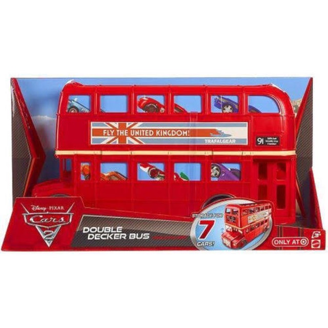 Mattel Disney Cars Cars 2 Double Decker Bus Exclusive Diecast Car ...