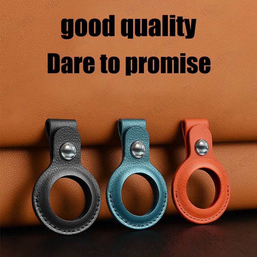 Apple Airtags Genuine leather Protective Sleeve For Apple Locator ...