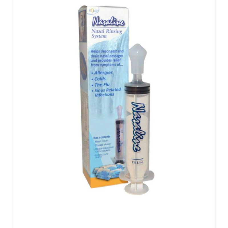 Nasaline Nasal Rinsing System อุปกรณ์ล้างจมูก นาซาลีน | Shopee Thailand