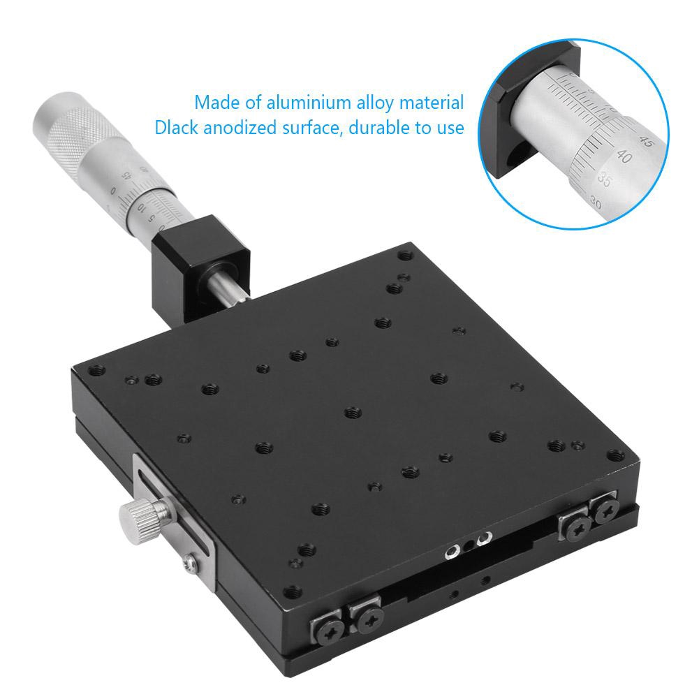 Micrometer Manual Slide Table Trimming Platform Cross Roller Stages ...