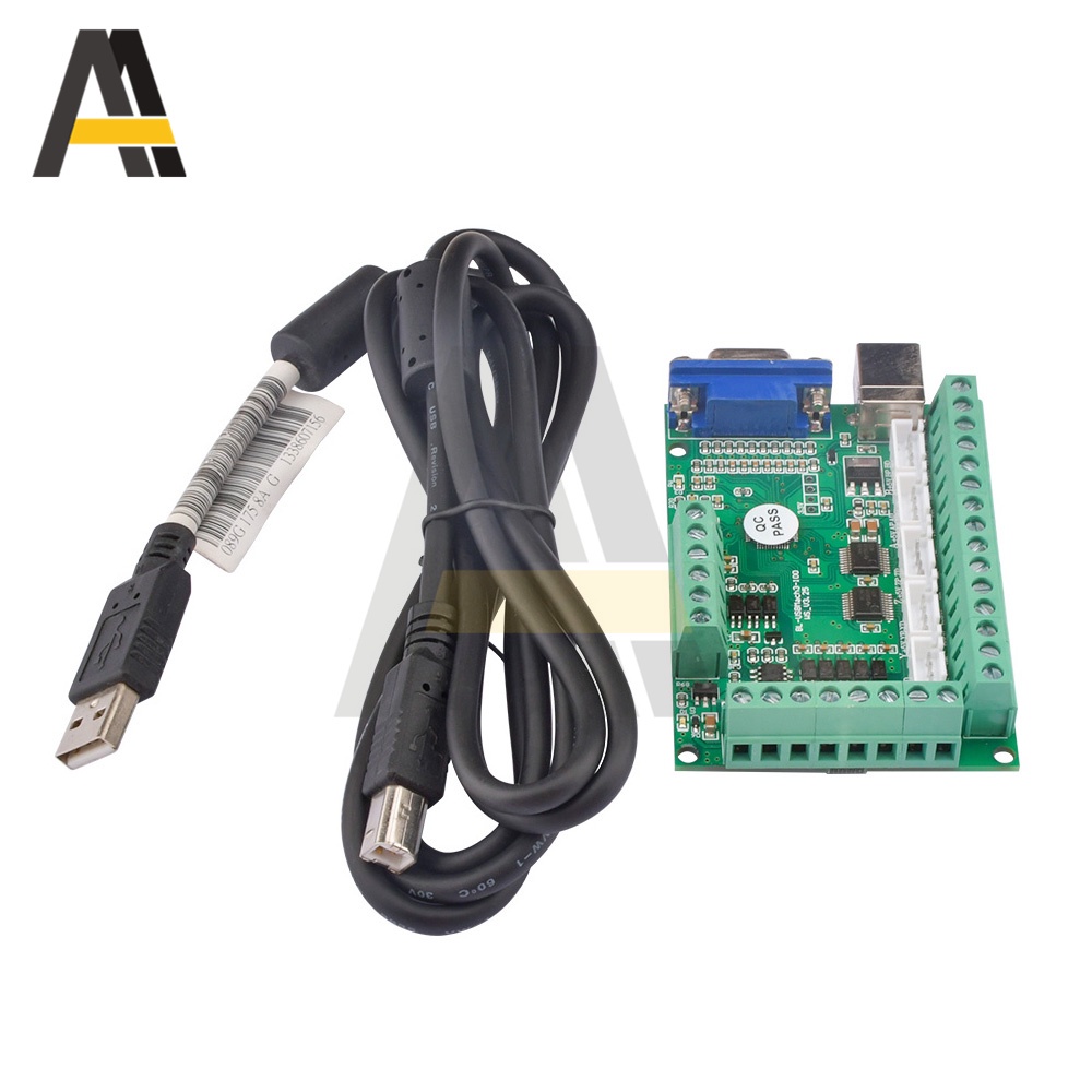 MACH3 Interface Board 100Hz USB 12 24V เครื่องแกะสลักสำหรับ cnc motion ...