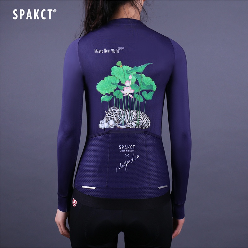 SPAKCT SPA ผู้โดยสารขี่เสื้อผ้าสตรีฤดูใบไม้ผลิและฤดูร้อนจักรยานเสือ ...