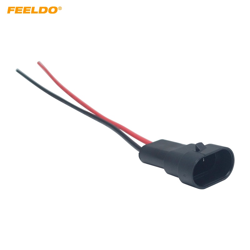 FEELDO 2PC Auto 9005/HB3 9006/HB4 H10 Male Connector Wiring Harness ...