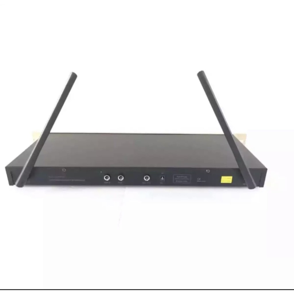 ปรีแอมป์+ไมโครโฟนไร้สาย ไมค์ลอยคู่ UHF+เอฟเฟค เครื่องขยายเสียง 400วัตต์ ...