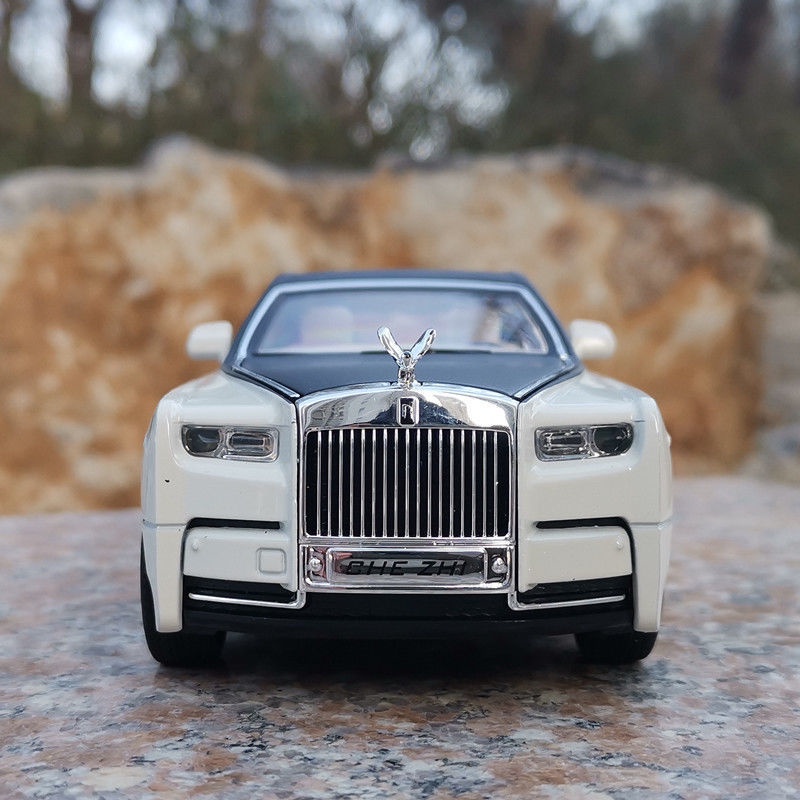 124 Rolls Royce phantom boy simulation alloy toy car model decoration ...