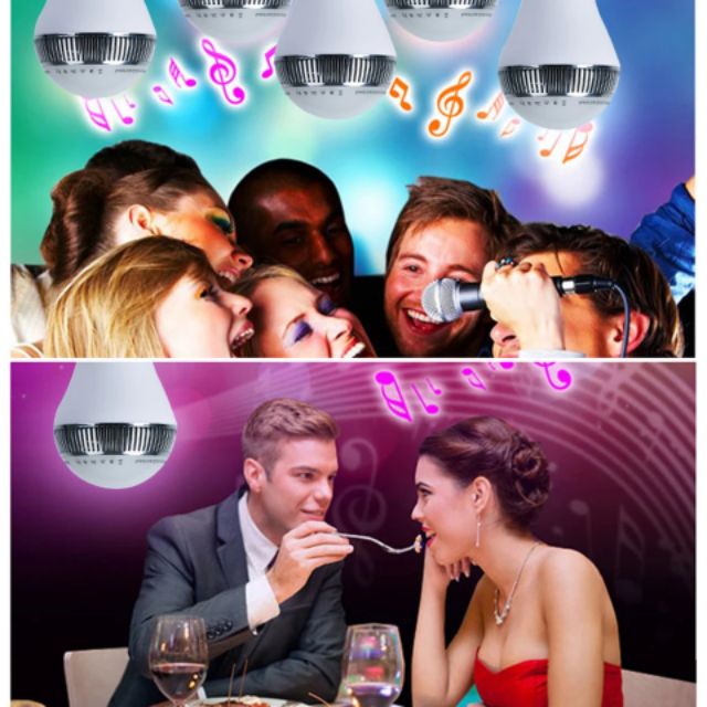 หลอดไฟเพลงApp ilink Bluetooth 4.0 E27 สมาร์ท RGB ลำโพงบูลทูธไร้สาย โคม ...