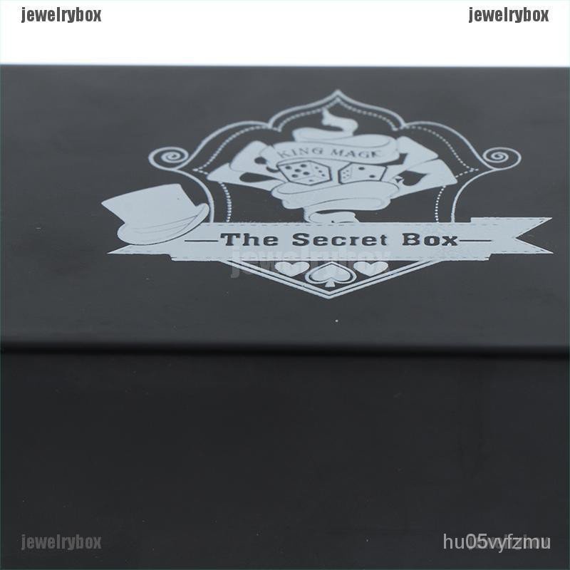 #freesfJXBOX+Cool Magic Black Box Vanished Box Puzzle Box Magic Tricks ...