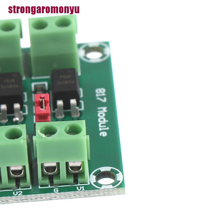 ( N979 ) Pc817 4 - Channel Optocoupler โมดูลตัวแปลงแรงดันไฟฟ้า ...