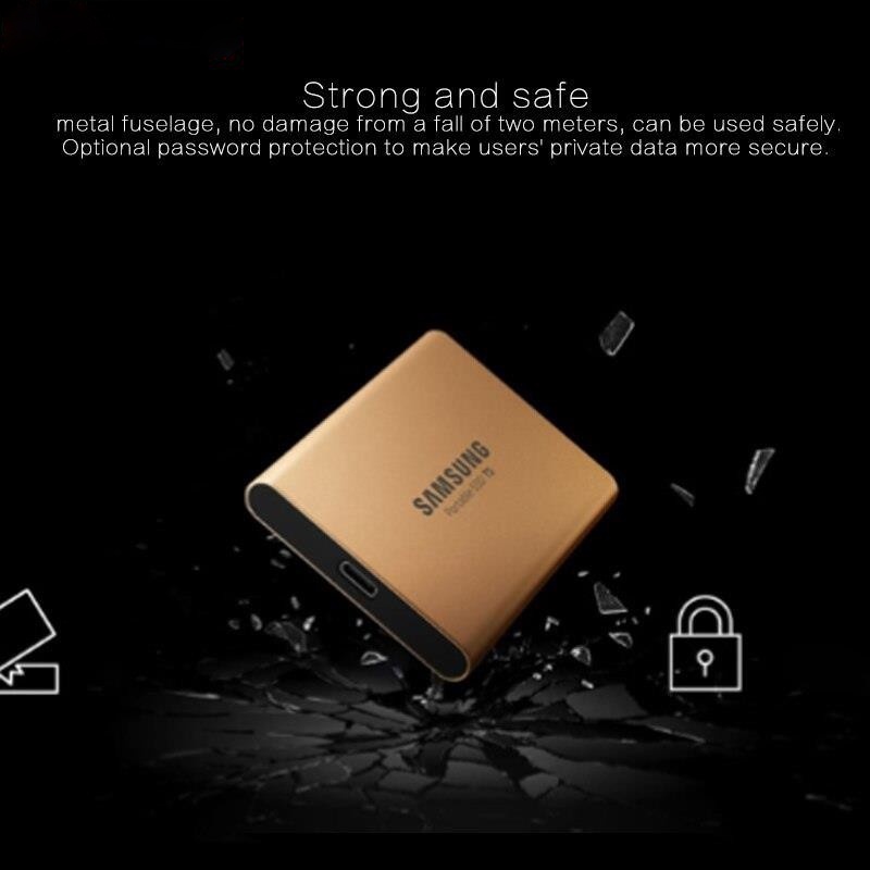 Samsung T5 Portable SSD 250GB External Solid State Drive 500GB 1TB Hard ...