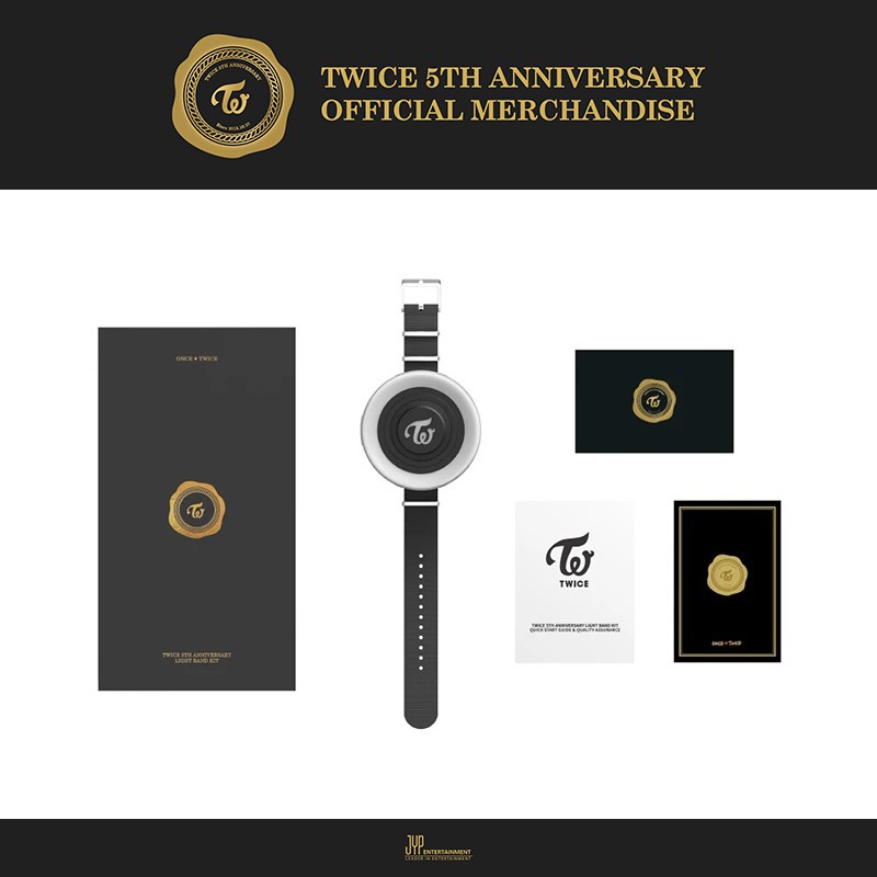 TWICE Lightband Kit 5th Anniversary Official Merchandise L8ak | Shopee ...