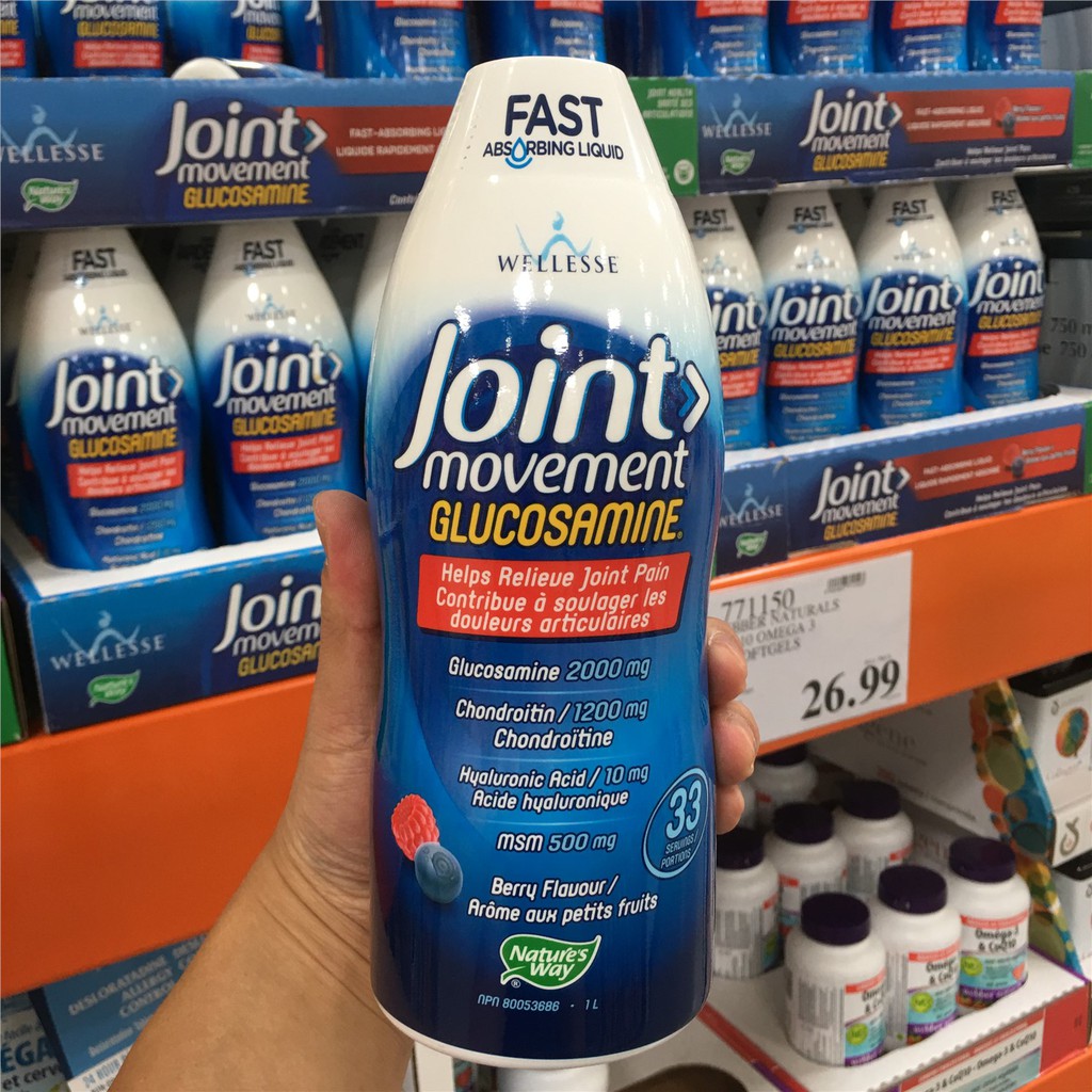 Canada Wellesse Joint Liquid Glucosamine Bone Strength Collagen ...