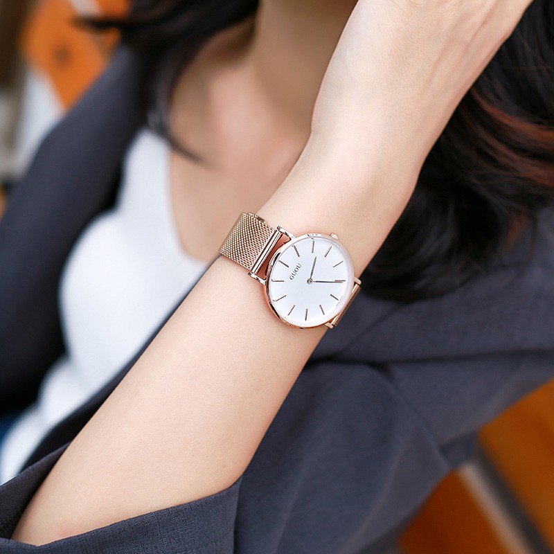 Louwill นาฬิกาข้อมือแฟชั่นสตรี Guou 6003 - crocs_officialstore - ThaiPick