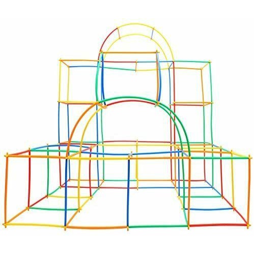 COD ตัวต่อหลอด 4D Straw Building Blocks ของเล่นเสริมพัฒนาการ มอนเตสซอรี ...