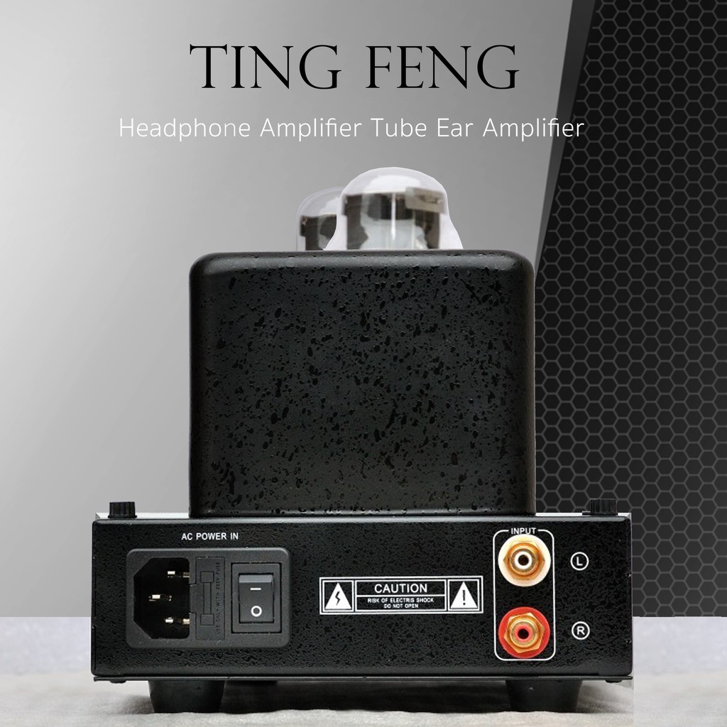 แอมป์หูฟังหลอด Ting Feng - MZ-1 Vacuum Tube 6N8P6N5P - Pure Class A ...