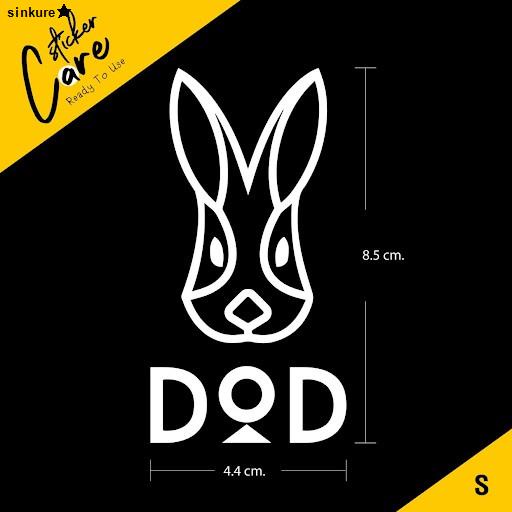 จุดประเทศไทยDOD สติ๊กเกอร์ PVC ขาวเงา Dicut ติดได้ทุกอย่าง ...