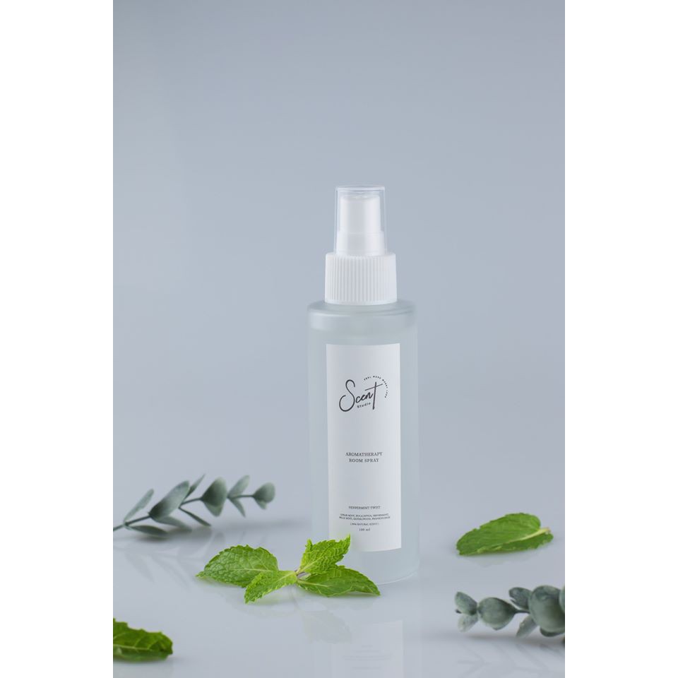 สเปรย์น้ำมันหอมระเหยกลิ่น Peppermint Twist (Scent Studio Aromatherapy ...
