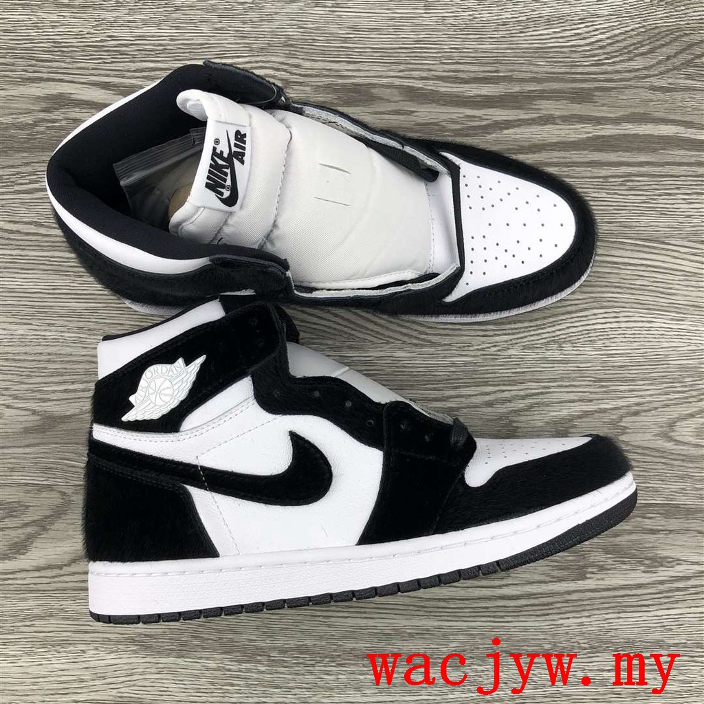 ต้นฉบับใหม่ของ Nike Air Jordan 1 สูง Retro OG AJ1 Panda CD0461-007 ...