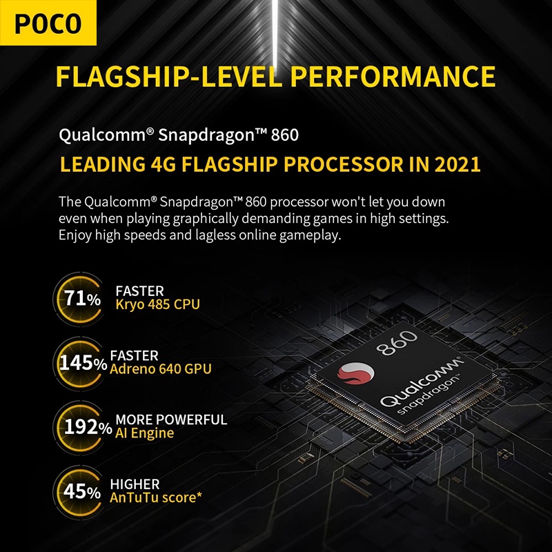 การจัดส่งที่รวดเร็ว POCO X3 Pro โทรศัพท์มือถือ global version (8GB ...