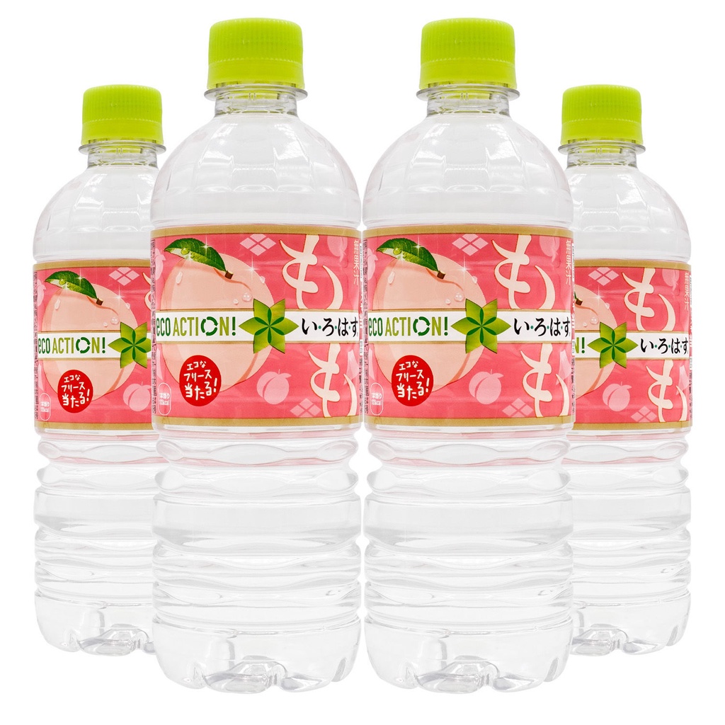Japan imported Coca-Cola LOHAS drink Lohas water white peach ...