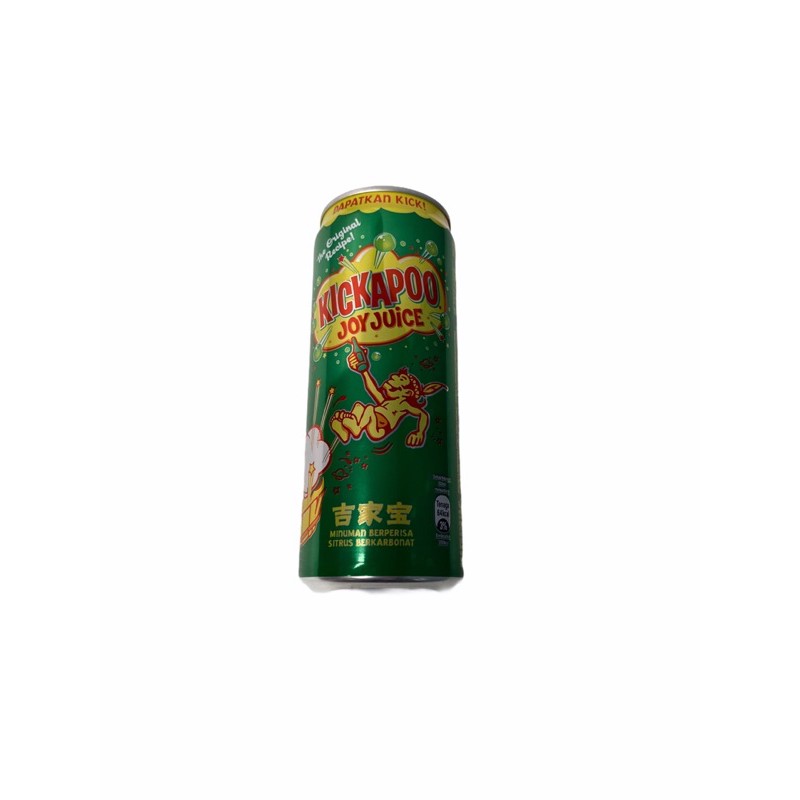 KICKAPOO JOY JUICE คิกคาปู้ เครื่องดื่มนำเข้าจากมาเลเซีย..กระป๋องสี ...