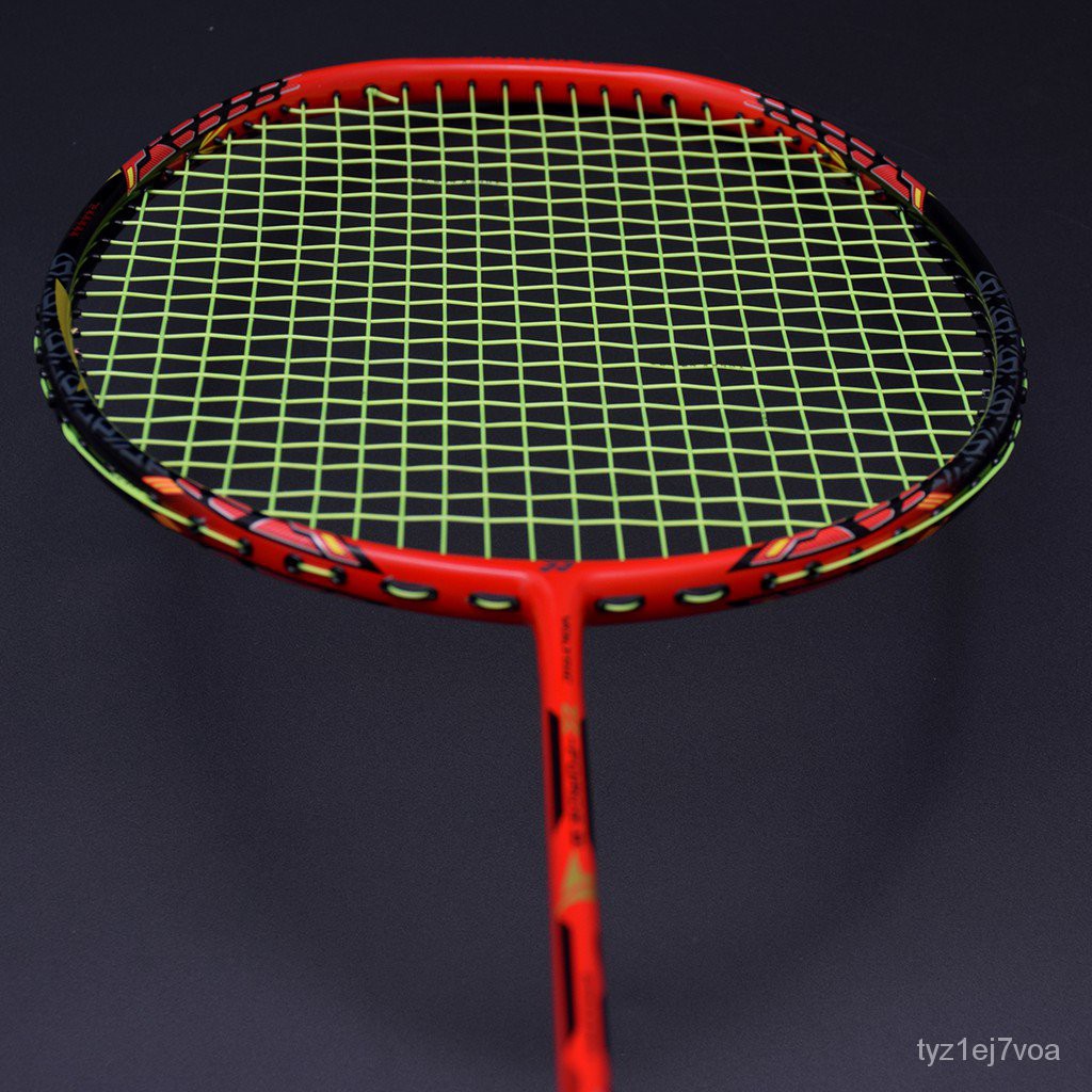 AK77 Yonex Voltric Lin Dan Force (3UG5) Premium Orange Badminton Racket ...