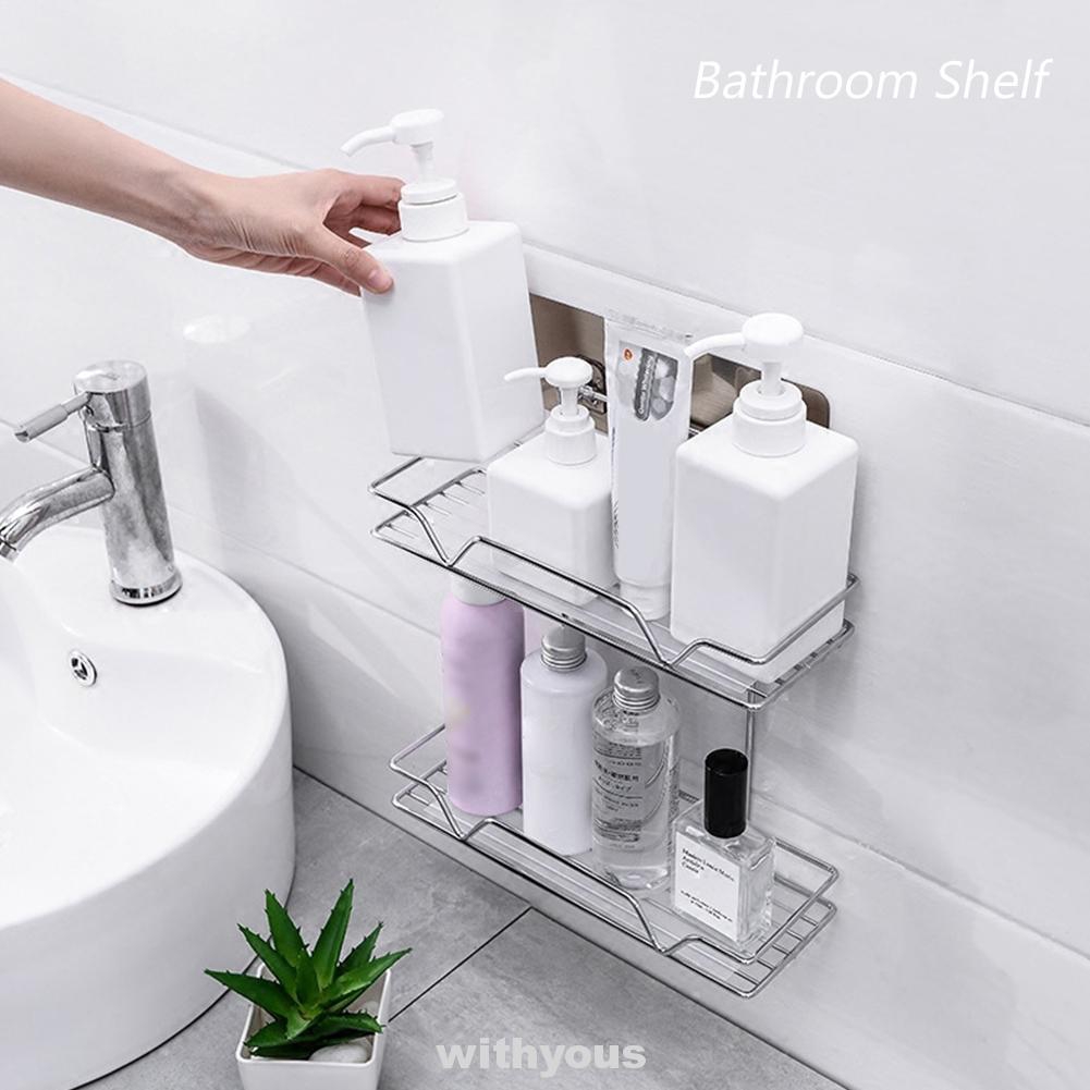 Soap Corner Stainless Steel Kitchen Shower Cosmetic Wall Mounted ...