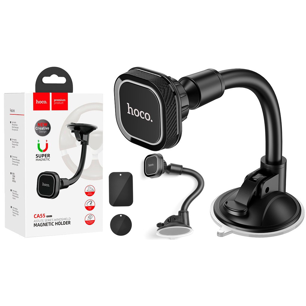 HOCO CA55 ที่วางโทรศัพท์ในรถ ที่ยึดมือถือในรถ ที่วางมือถือในรถ แผงหน้าปัดรถยนต์แบบหมุนได้ 360 ...