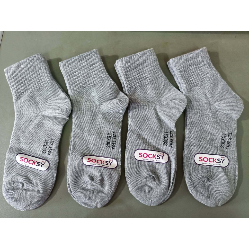 ถุงเท้าข้อกลางผ้าหนาพิเศษ ยืดได้เยอะงานพรีเมี่ยม จัดโปร 12คู่ 170 มีให้เลือกหลายสีค่ะ KXHR ...