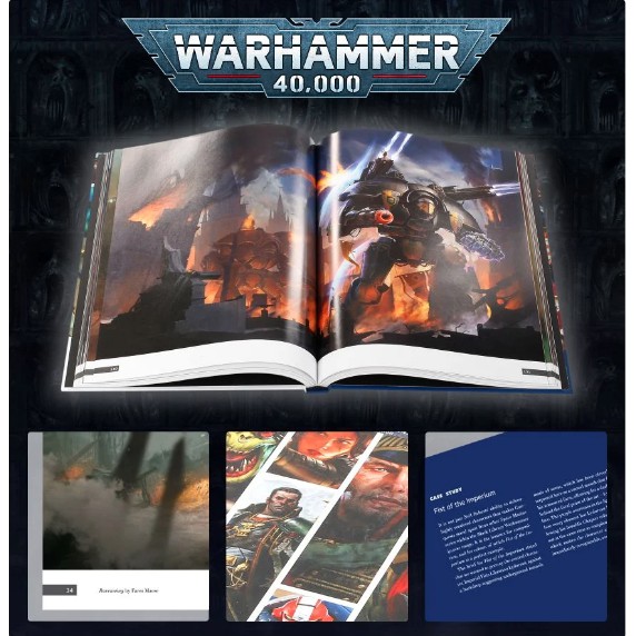 พร้อมส่ง Black Library The Art of Warhammer 40000 (Hardback ...