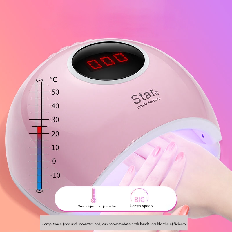 10 Seconds Fast Drying DIY Touch Screen 90W Starry Nail Art Lamp Led ...