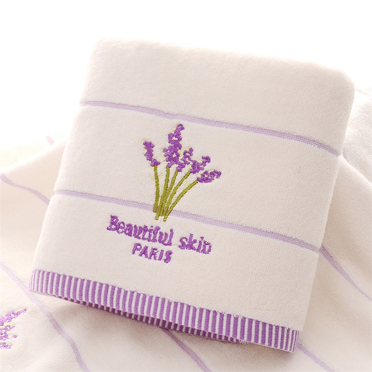 Drop Shipping Cotton Embroidery Towel Bath Towel Set Bath Towel 14070cm ...
