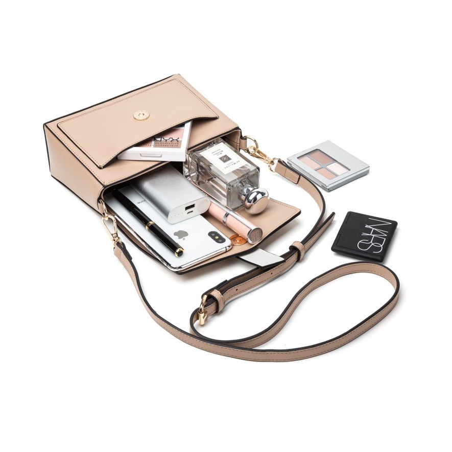 X034 กระเป๋าสะพายข้างผู้หญิง Prettyzysแท้พร้อมส่ง กระเป๋าสะพายไหล่ แฟชั้นเกาหลี แบบใส่โทรศัพท์ ...