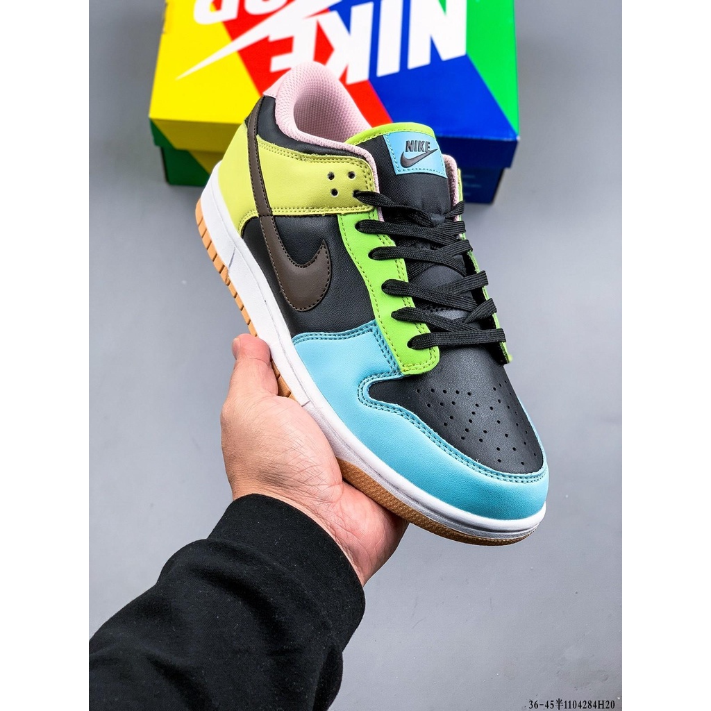 ☢☸ 2021 ใหม่ Nike Nike Dunk Low Ro Classic Baijue Casual Skateboard 84H ...