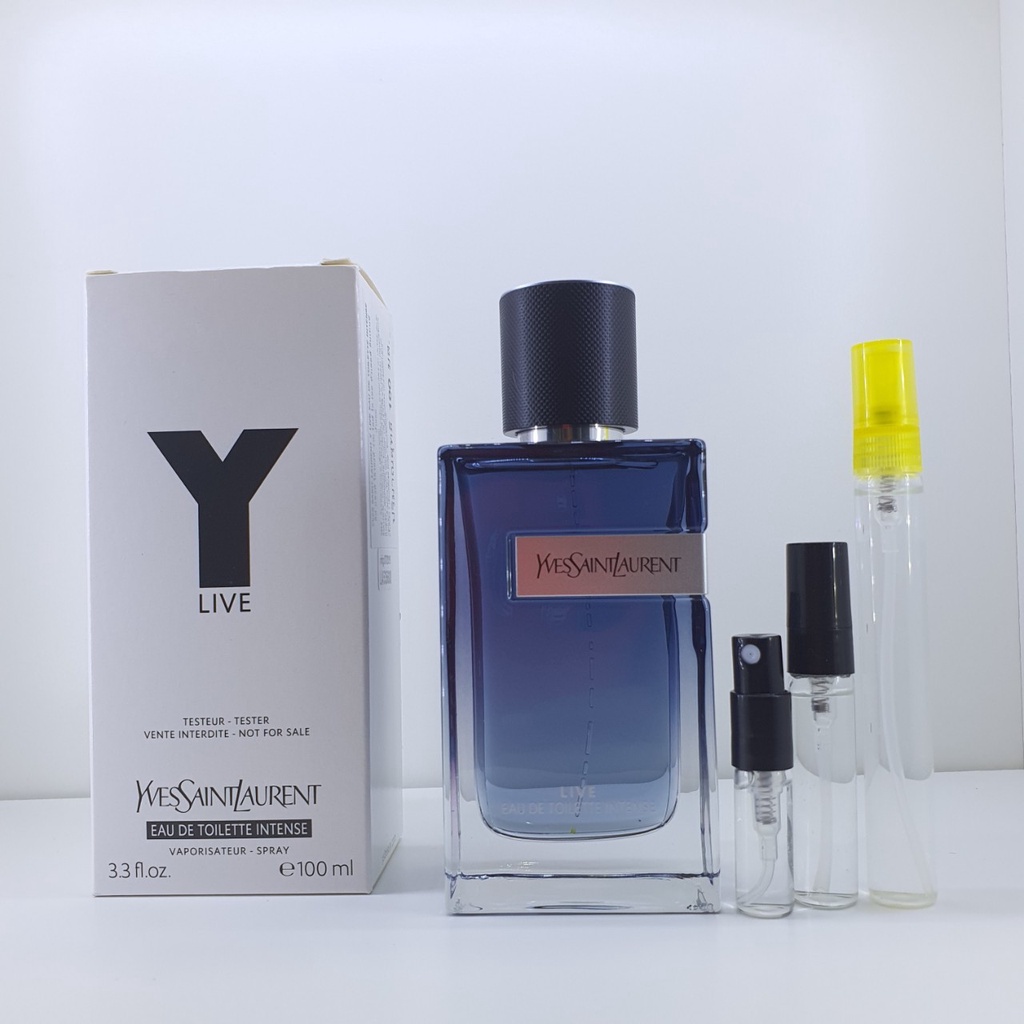 Yves Saint Laurent YSL Y Live Eau de Toilette Intense น้ำหอมแท้ กดใส่ขวด ขนาด 2ml 4ml 5ml 10ml ...