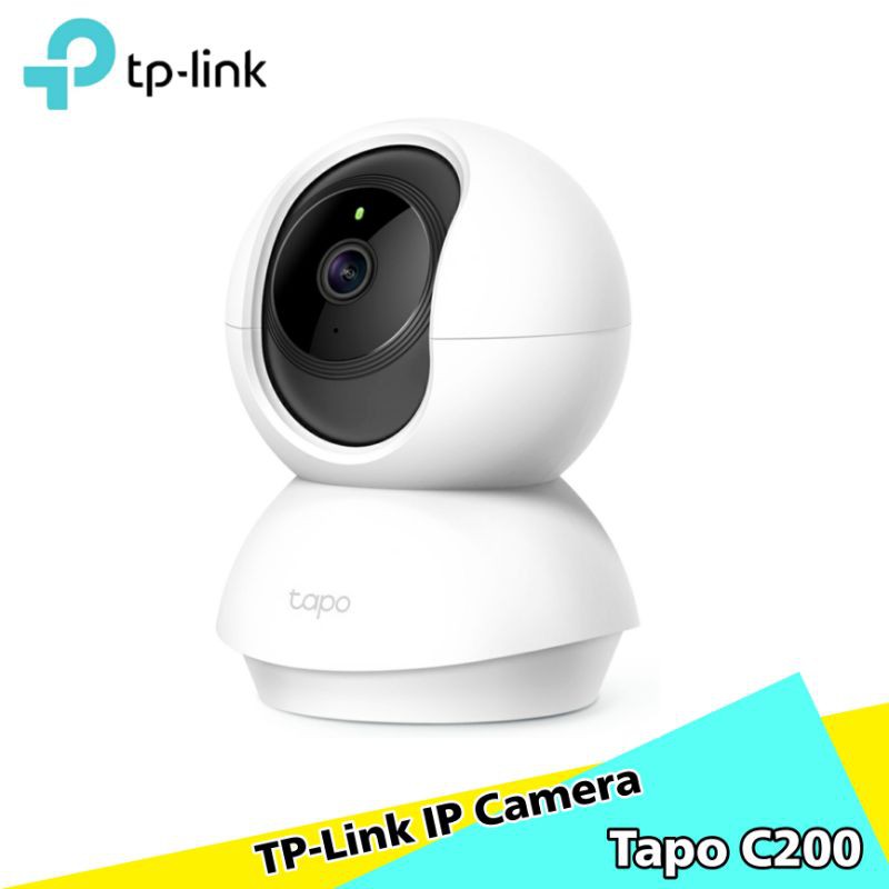 TP-Link IP Camera Pan/Tilt Home Security Wi-Fi Camera CCTV Tapo C200 ...