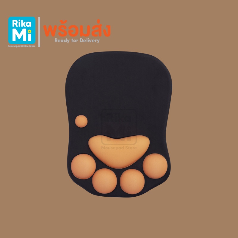 ที่รองข้อมือ แผ่นรองเมาส์ ลายแมว พร้อมที่รองข้อมือ บรรเทาอาการปวดข้อมือ ...