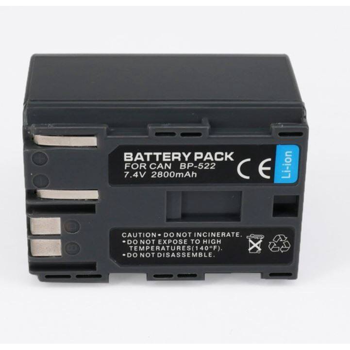 แบตกล้องแคนนอน รุ่น CANON BP-522 BP522 BP-522 lithium batteries BP522 ...