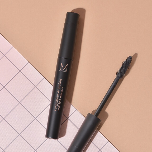 MERREZCA Long LashesTwist 2in1 Mascara เพิ่มความหนา กันน้ำ ไม่เลอะง่าย ...