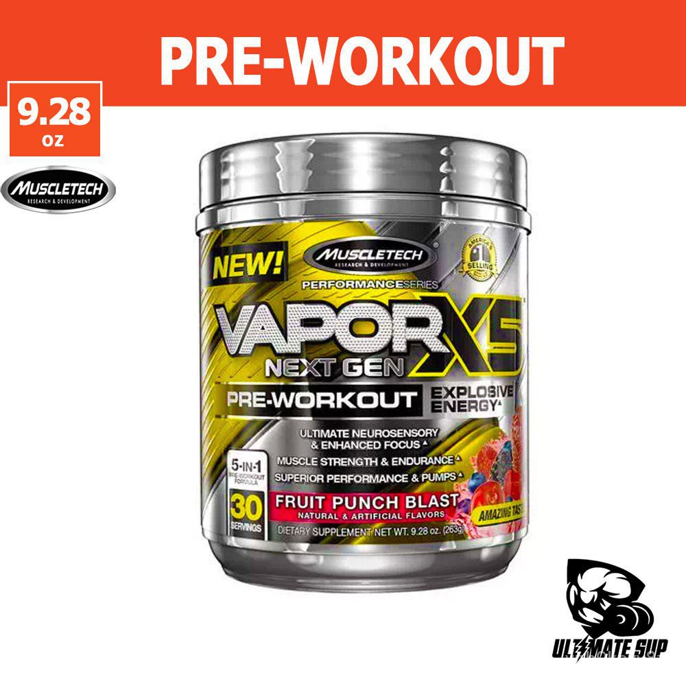 Muscletech, VaporX5, Next Gen, Pre Workout, Enhance strength and ...